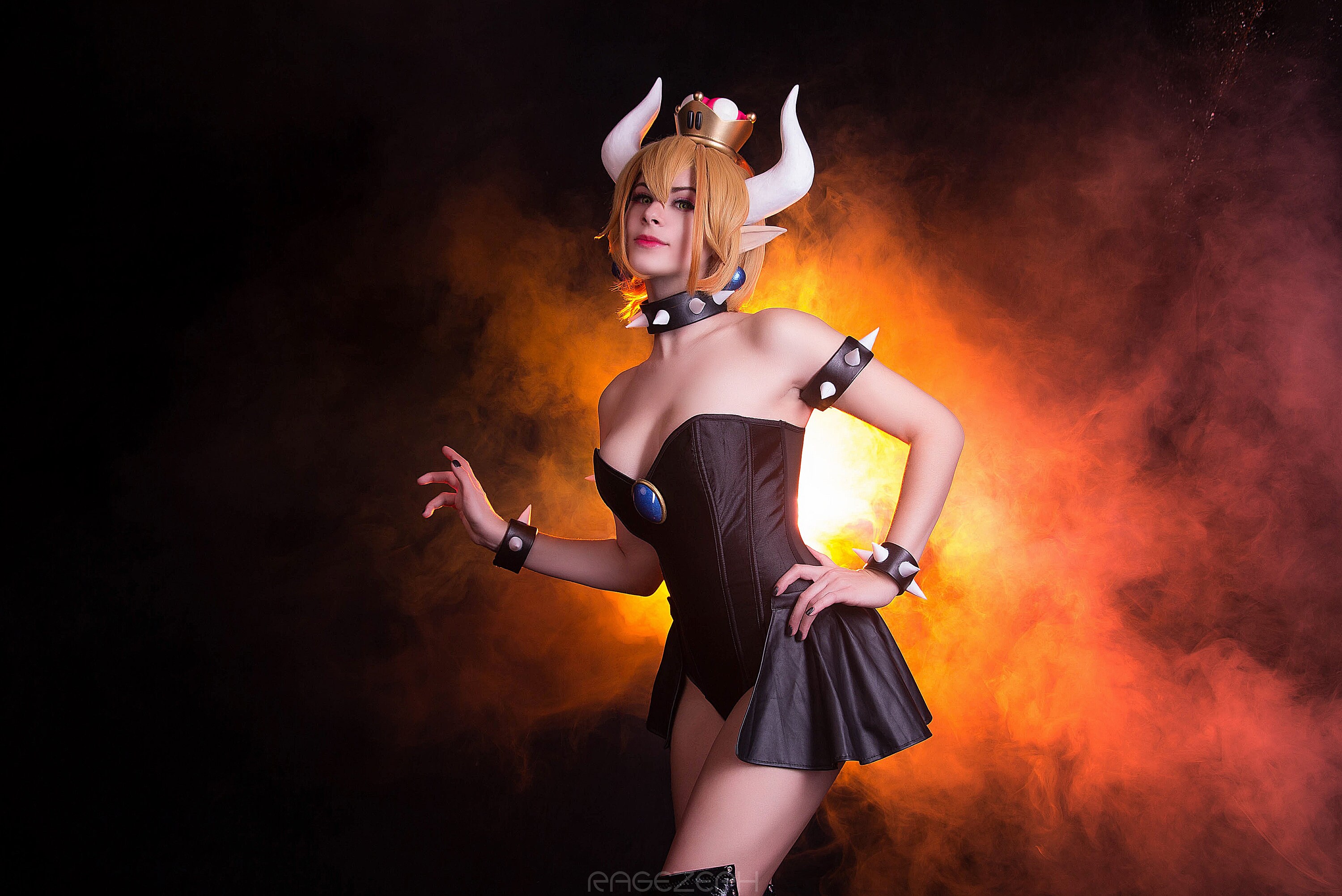 Bowsette Mario Sexy cosplay print | Etsy