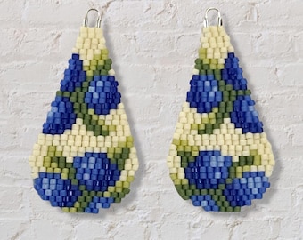 Indigenous Blueberry Earrings - Etsy