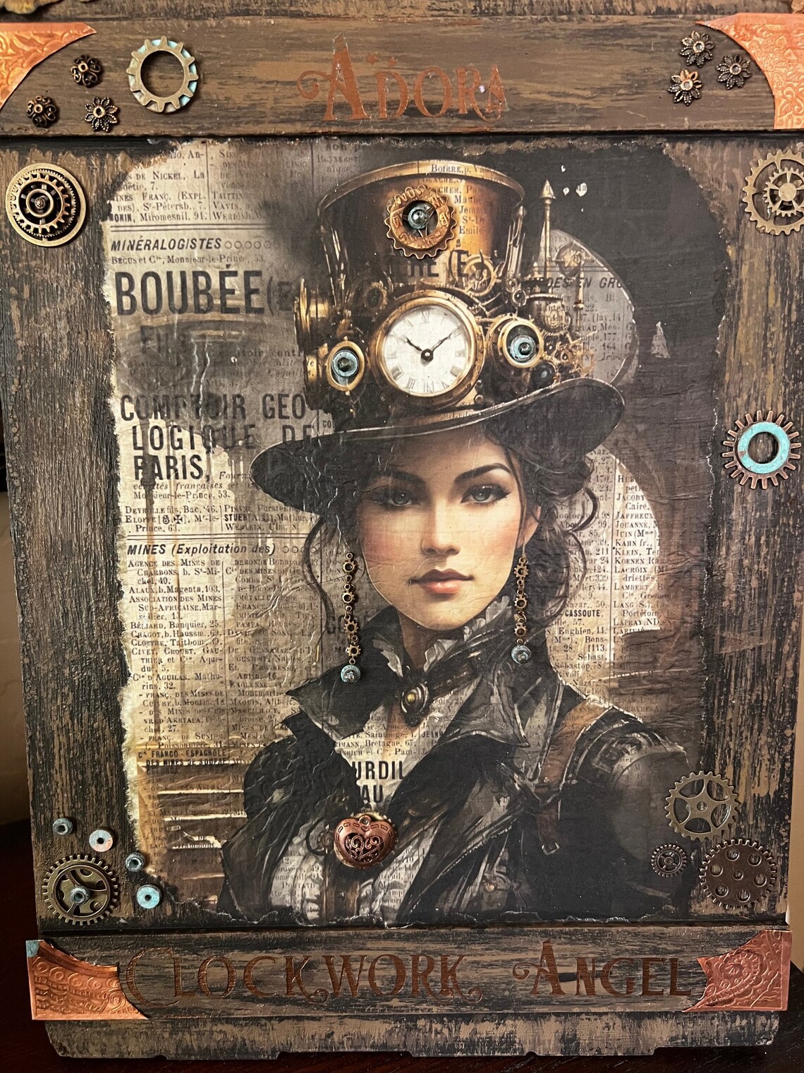 108_steampunk Women and Ephemera, Deborahbucherdesigns, Decoupage ...