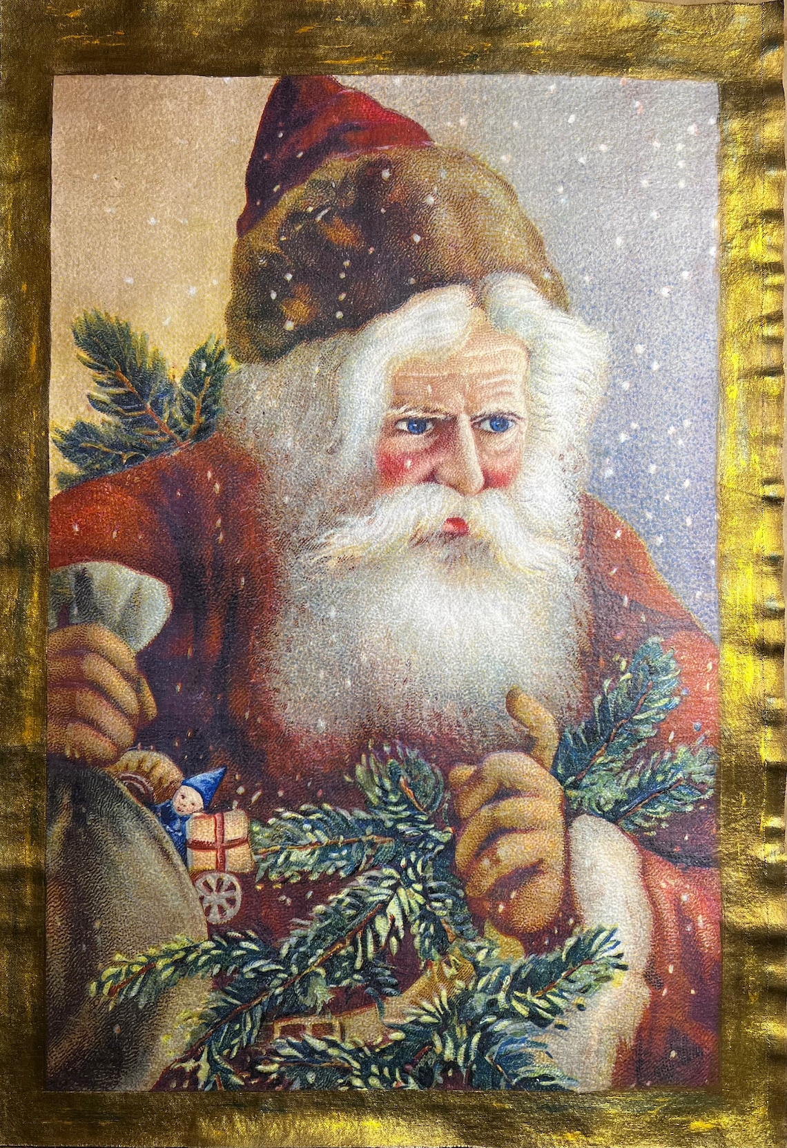 22_santa Claus, Old St. Nick, Decoupage Tissue, Christmas Decoupage ...