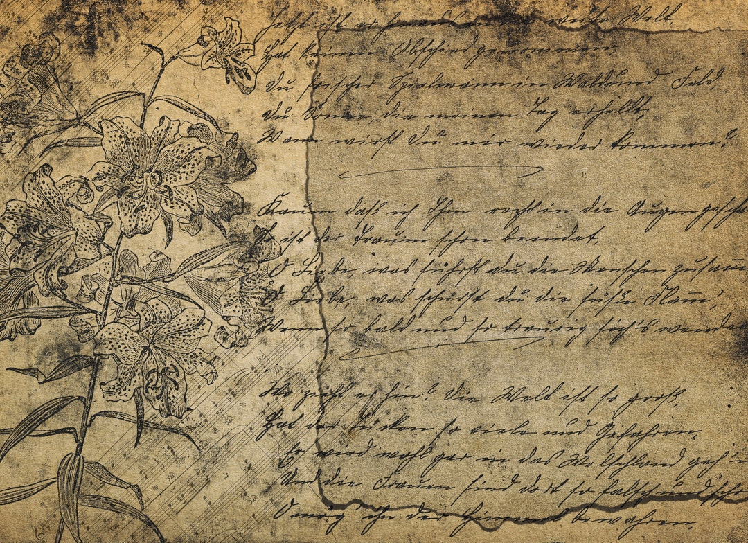 11_french Script Decoupage Tissue, Deborahbucherdesigns, Decoupage ...