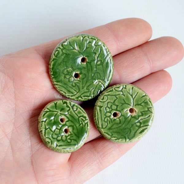 Handmade Buttons - Etsy