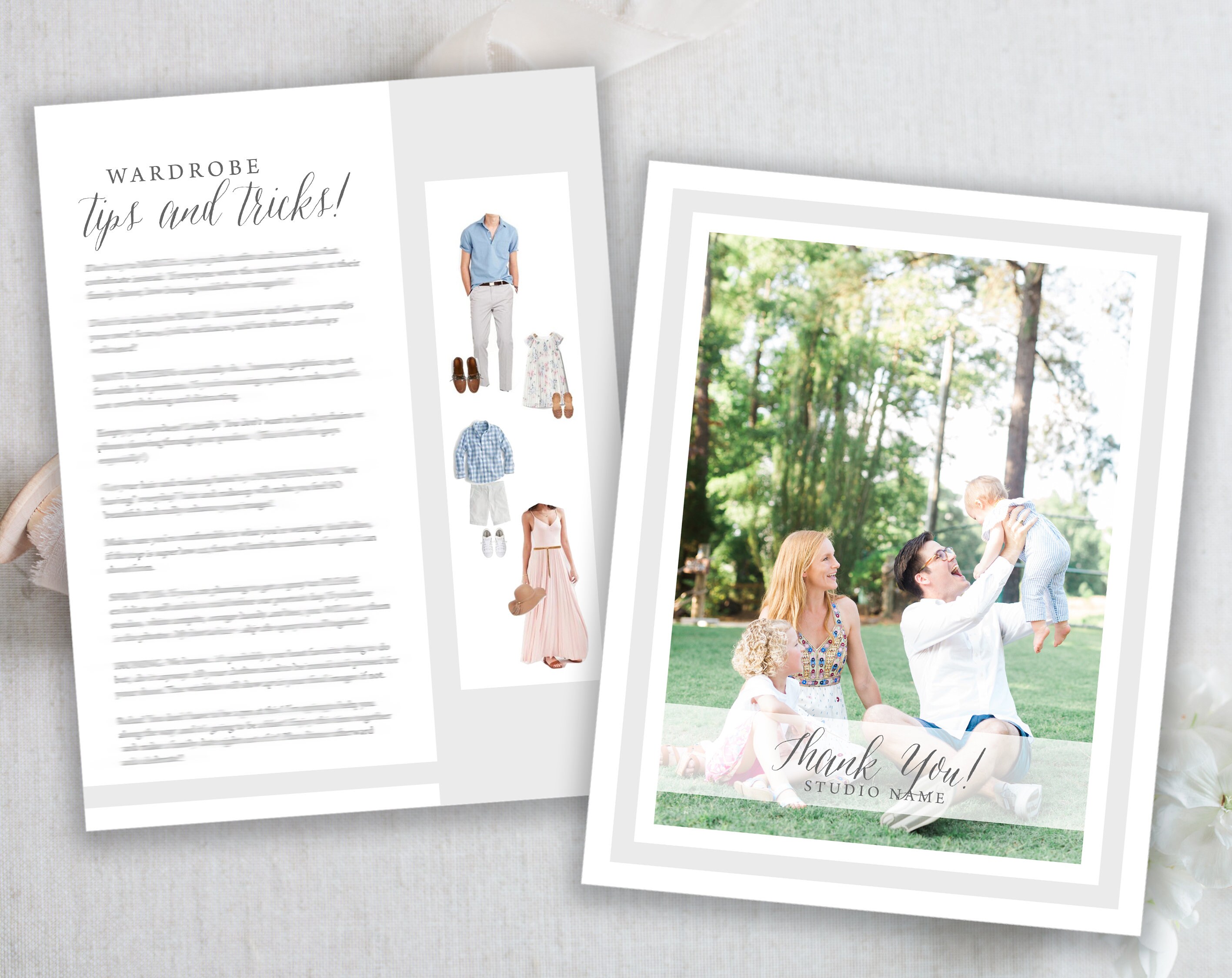 Family and Children Session Prep Guide Template. Instant - Etsy