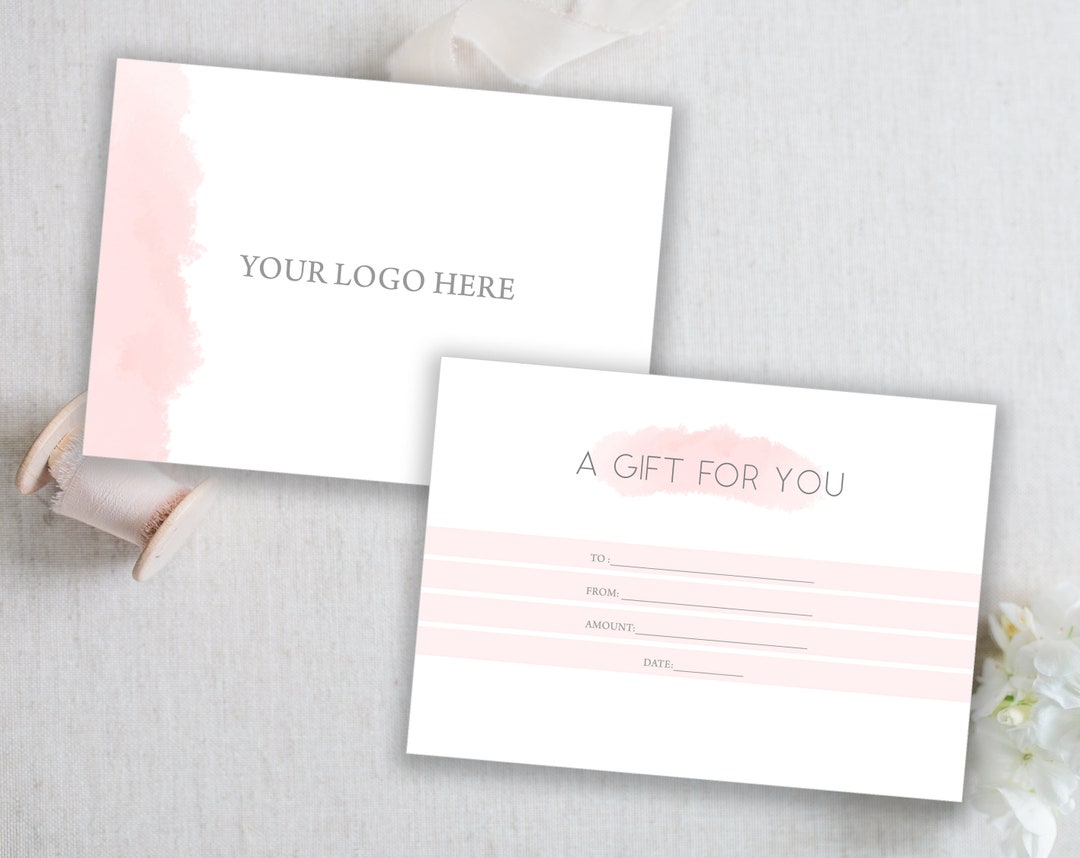 Photography Gift Certificate Gift Card Customizable Gift - Etsy