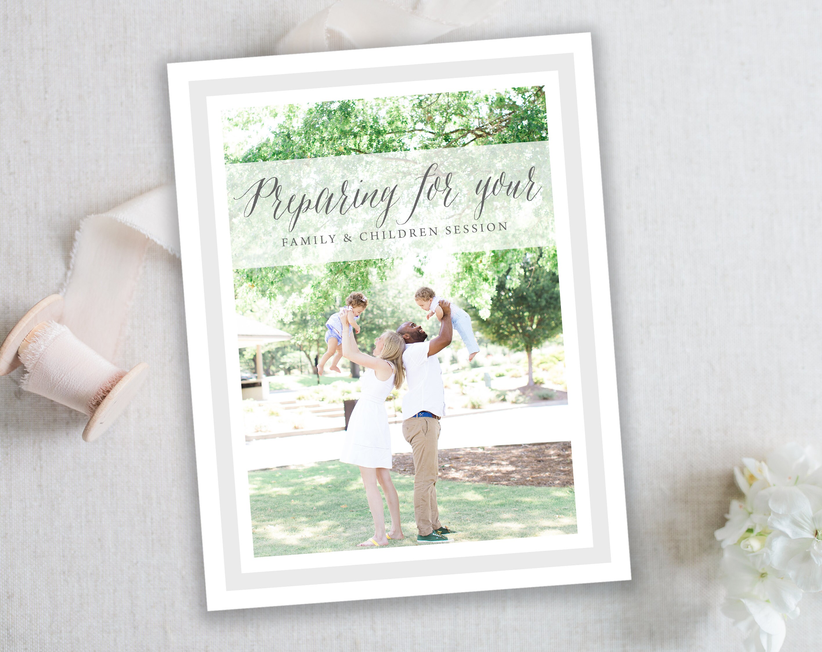 Family and Children Session Prep Guide Template. Instant - Etsy