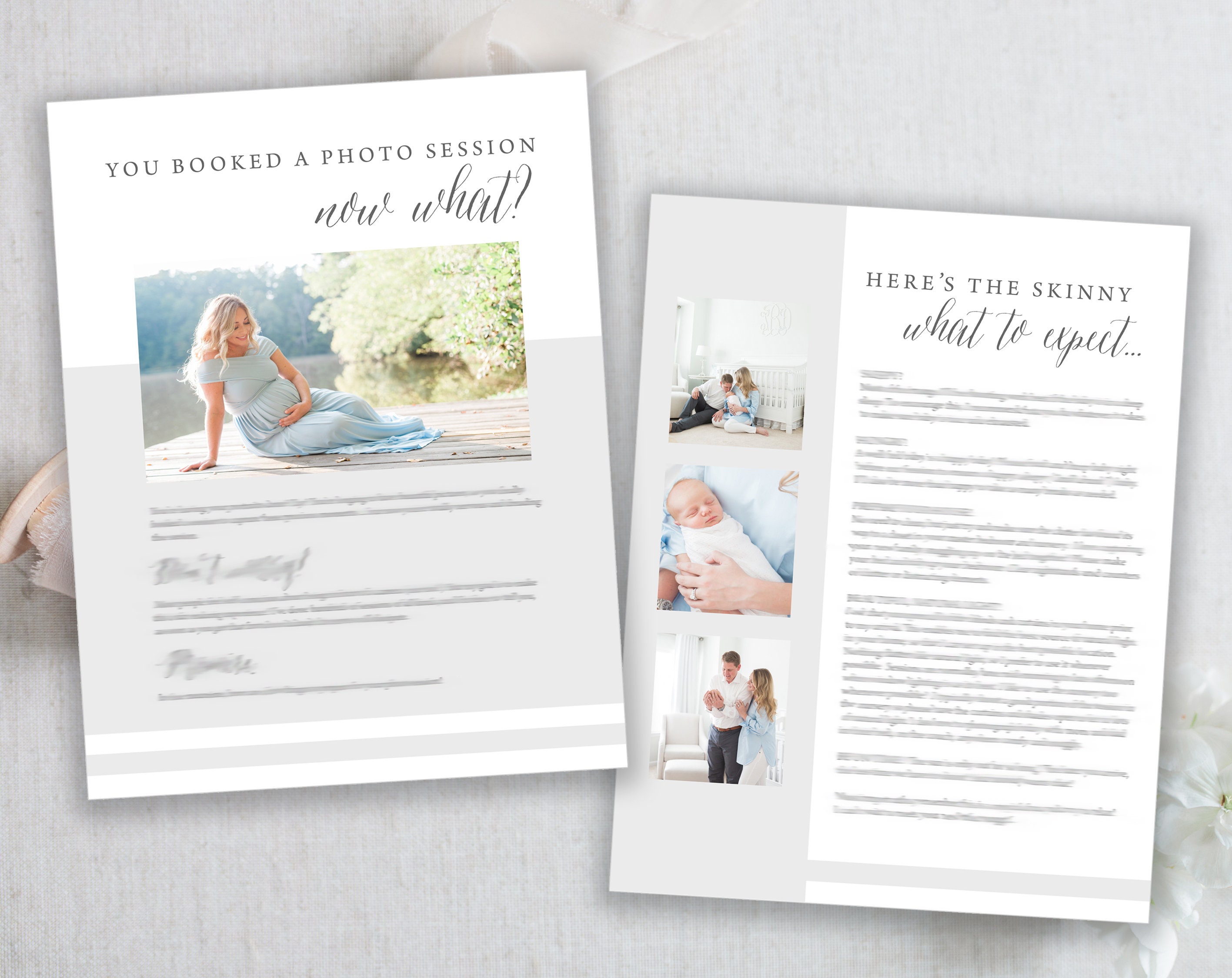Maternity and Newborn Session Prep Guide Template. Instant | Etsy