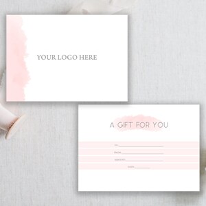 Photography Gift Certificate Gift Card Customizable Gift - Etsy