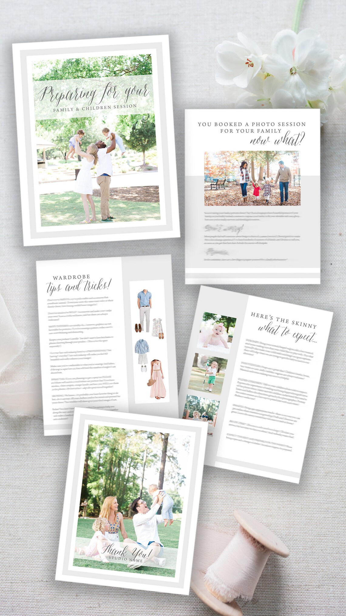 Family and Children Session Prep Guide Template. Instant - Etsy