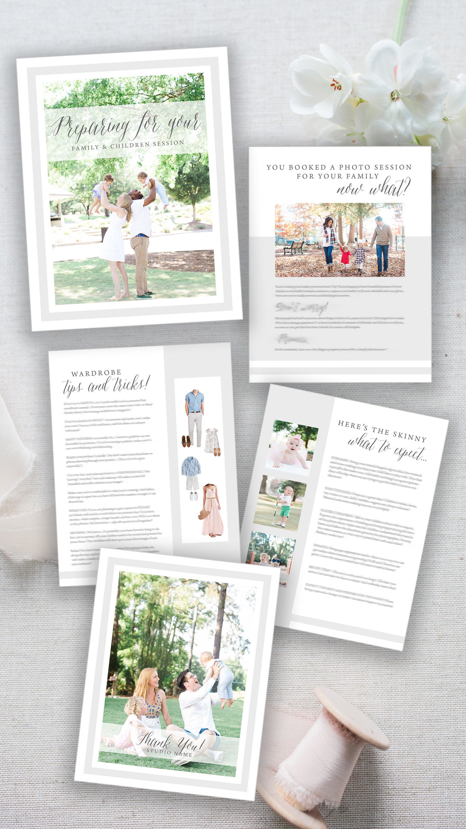 Family and Children Session Prep Guide Template. Instant - Etsy