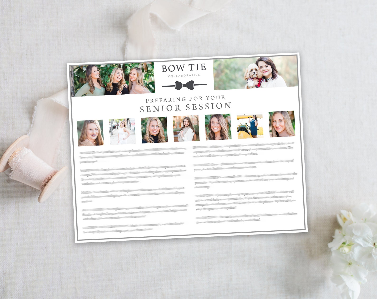 Senior Session Prep Guide Template. Senior Prep Guide. Photography Client Prep Guides. Senior ...