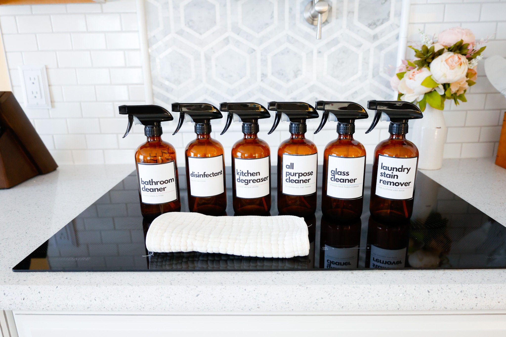 Cleaning Labels | Spray Bottle Labels | Custom Labels | Printable ...