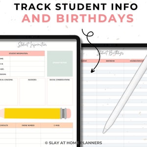Digital Teacher Inserts for Digital Planners | Teaching Inserts ...