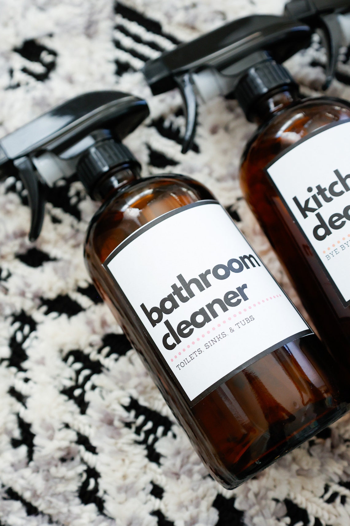 Cleaning Labels | Spray Bottle Labels | Custom Labels | Printable ...