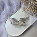Silver Wings Hair Comb Snitch Magic Wedding Hair Piece Extra Large ...