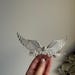 Silver Wings Hair Comb Snitch Magic Wedding Hair Piece Extra Large ...