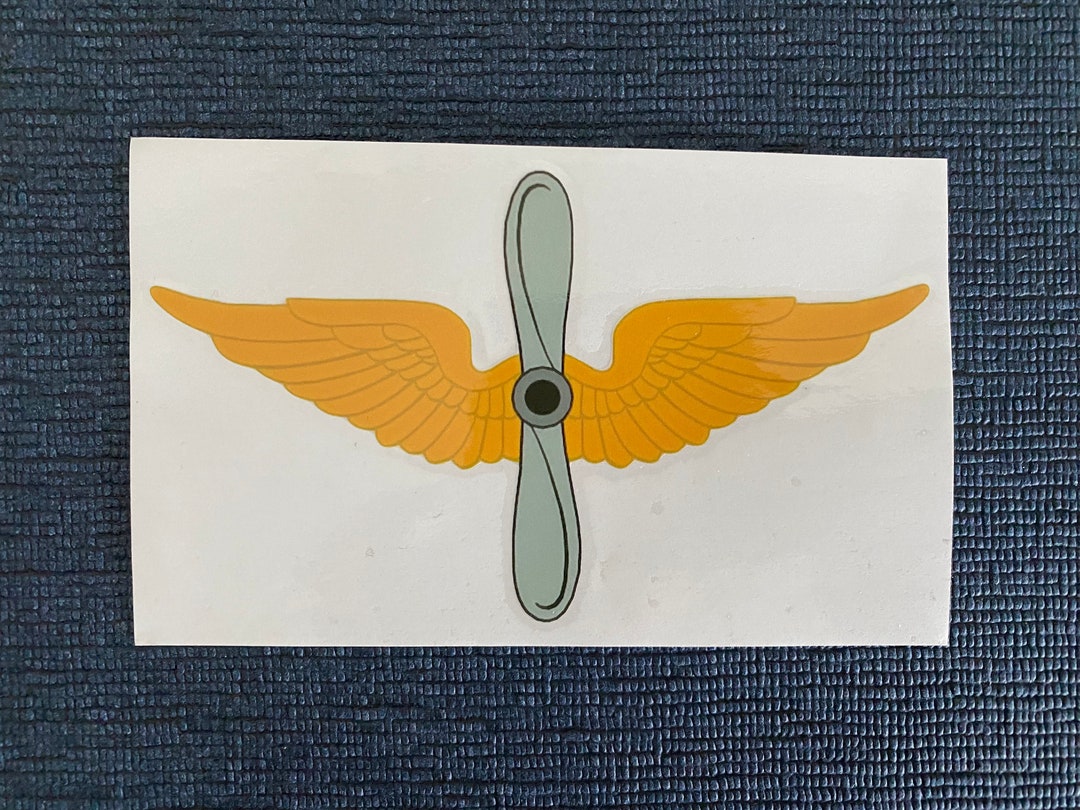 Prop and Wings “legacy” Decal - Etsy