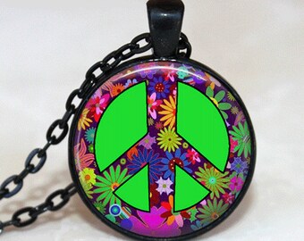 Tile Peace Sign - Etsy