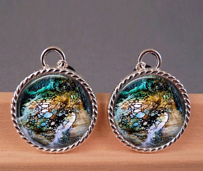 Abalone Earrings Abalone Jewelry Shell Earrings Abalone Shell | Etsy