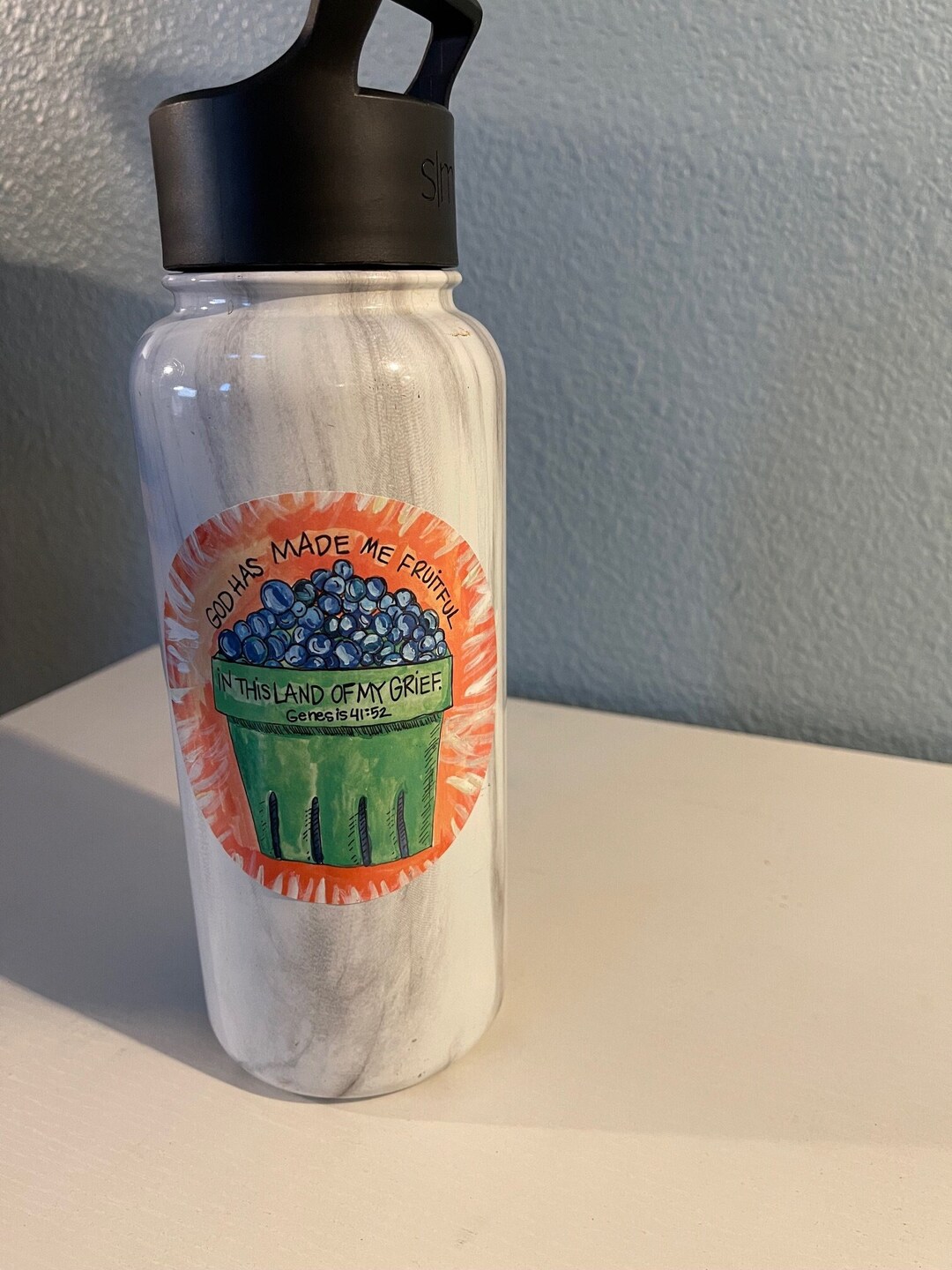 God Has Made Me Fruitful Sticker // Water Bottle Decal // Laptop ...