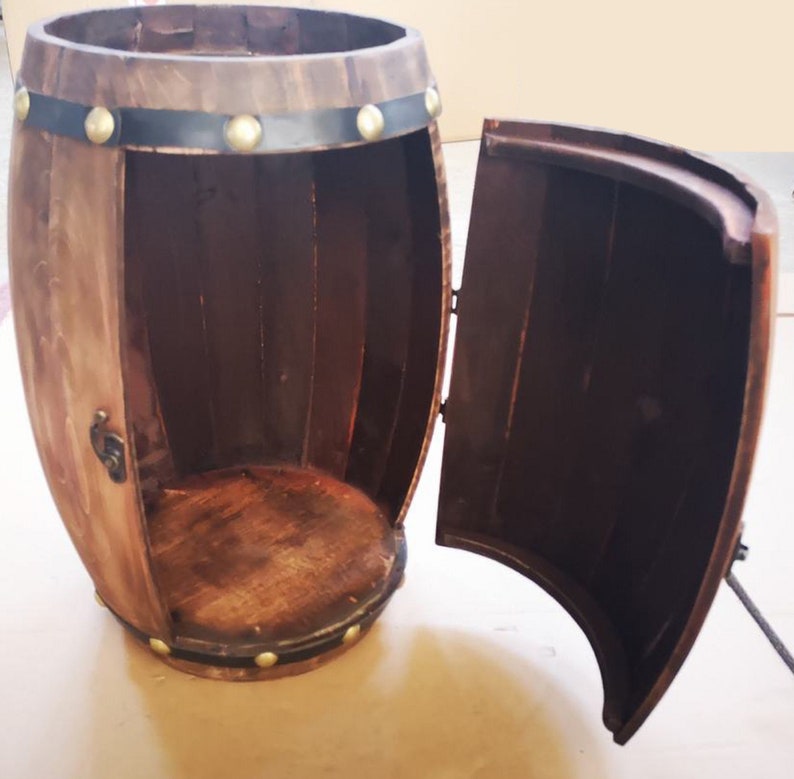 Barrel Shaped Freestanding Wine Rack - Etsy