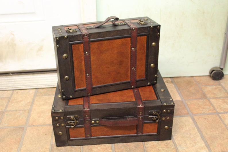 Old Fashioned Suitcase for Home Decor - Etsy