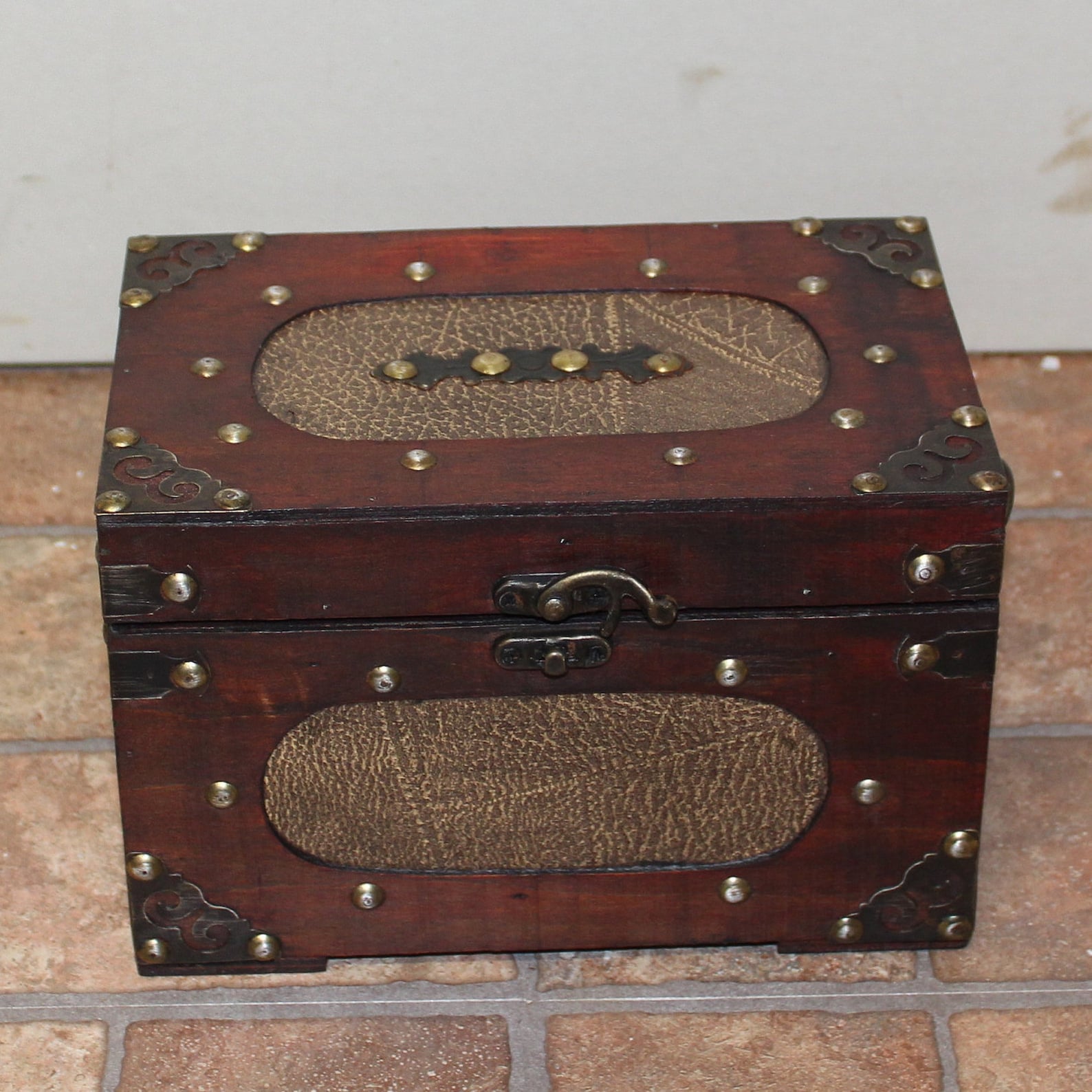 Small Wooden Treasure Chest - Etsy