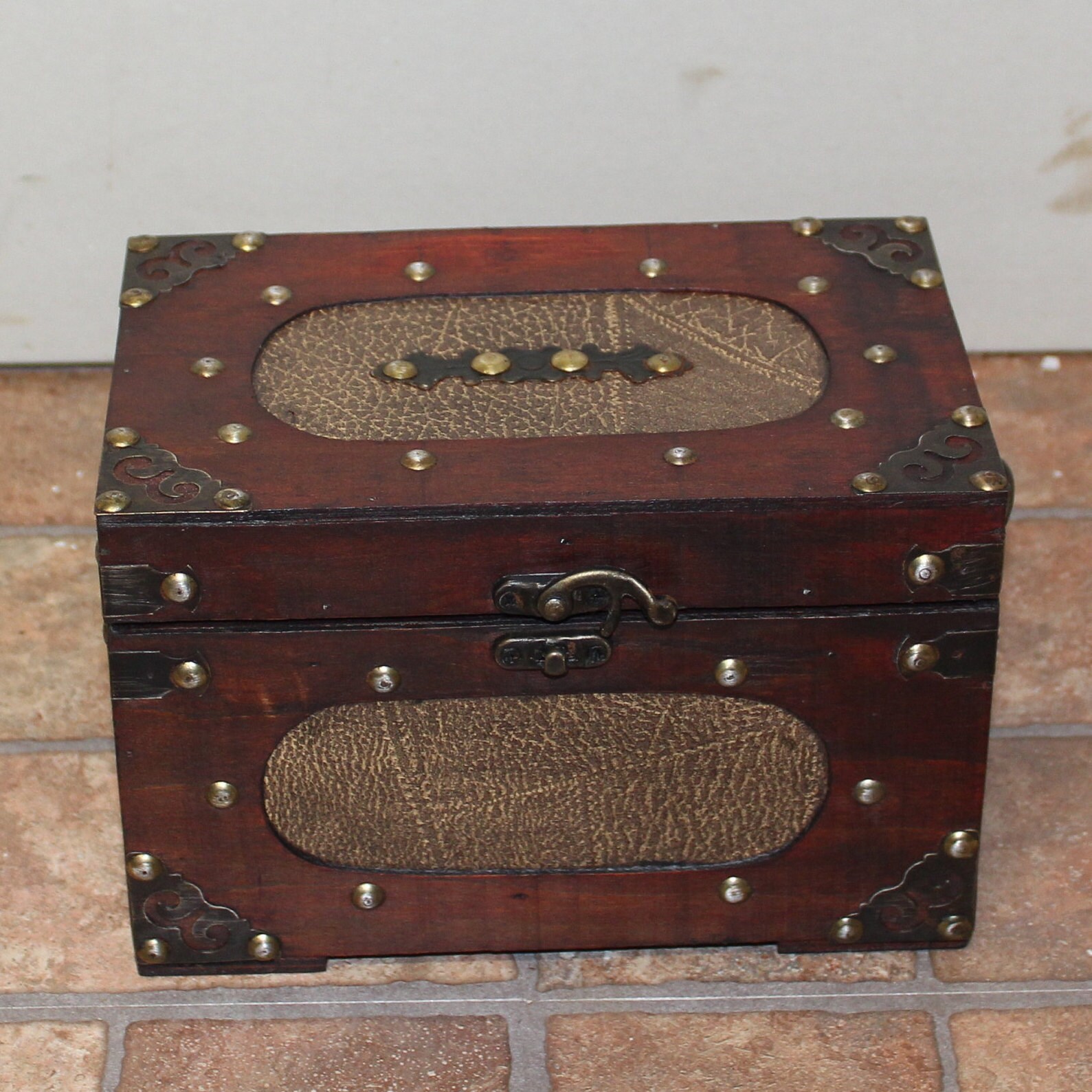 Small Wooden Treasure Chest - Etsy