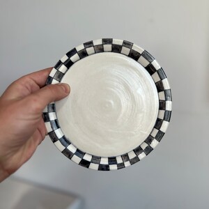 Checkered Small Plate - Etsy