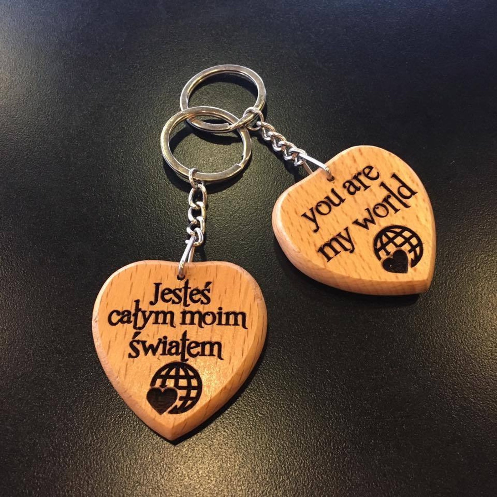 POLISH Keyring Keychain Gifts Babcia, Dziadek, Tata, Mama, Wujek. Córka ...