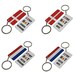 Keyring Keychain for Wife & Husband With Flag India Estonia Finnish ...