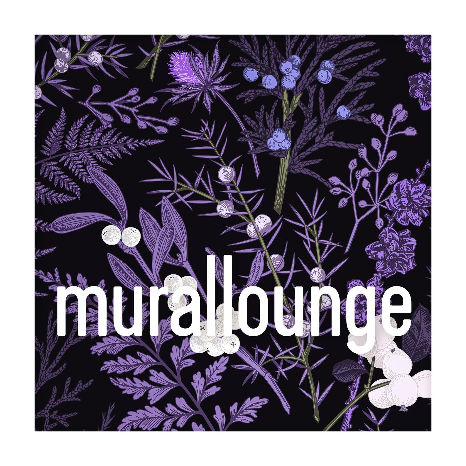 Dark Lavender Purple Forest Wallpaper. Crocus Purple, Dull Lavender ...