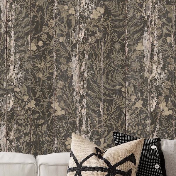 Distressed Wallpaper - Etsy