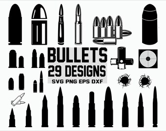 Bullet svg | Etsy