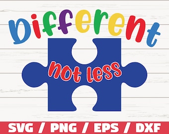 Different Not Less - Etsy