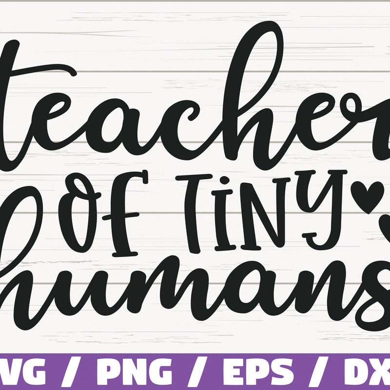 Teacher of Tiny Humans - Etsy