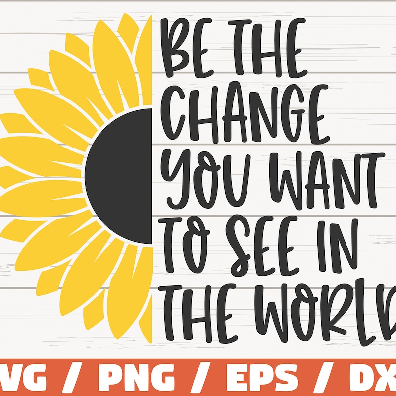 Be the Change You - Etsy