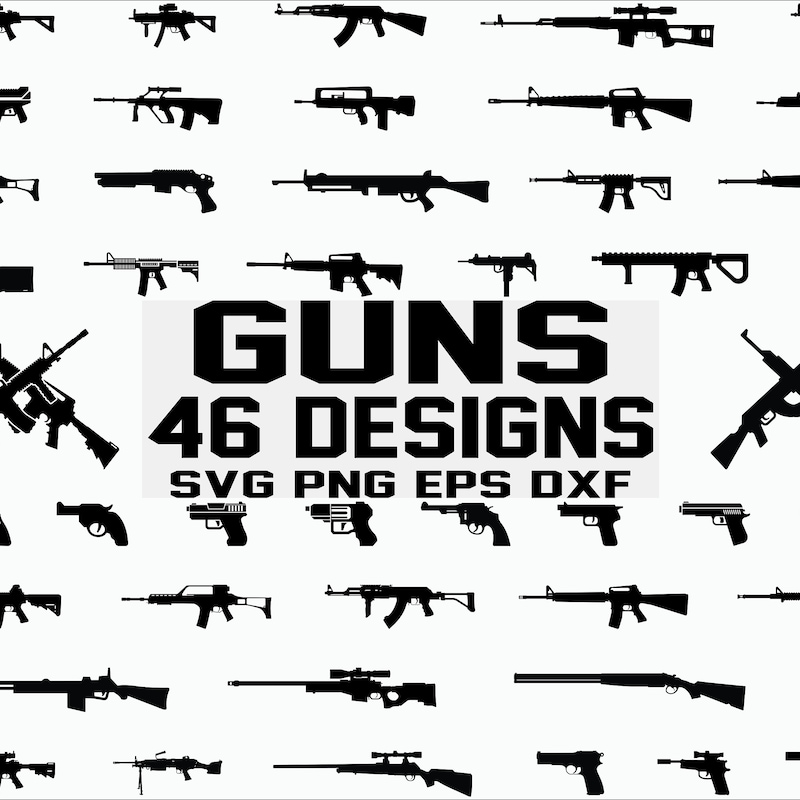 Gun svg - Etsy