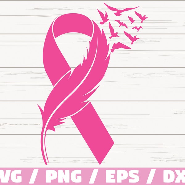Pink Ribbon Decal - Etsy