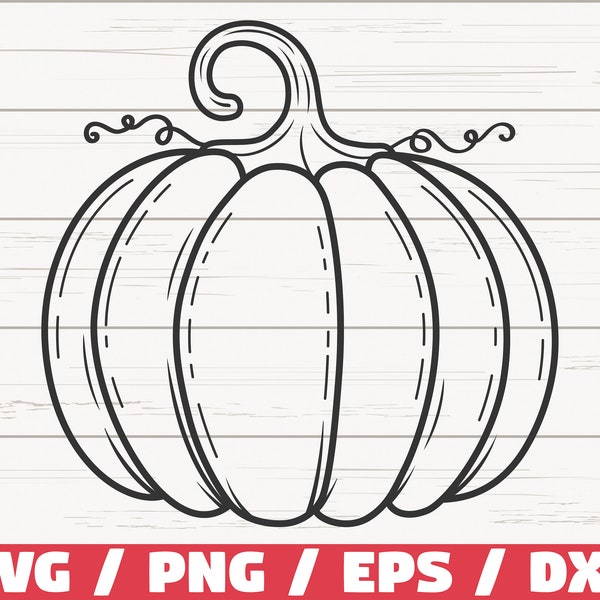 Pumpkin Vine Svg - Etsy