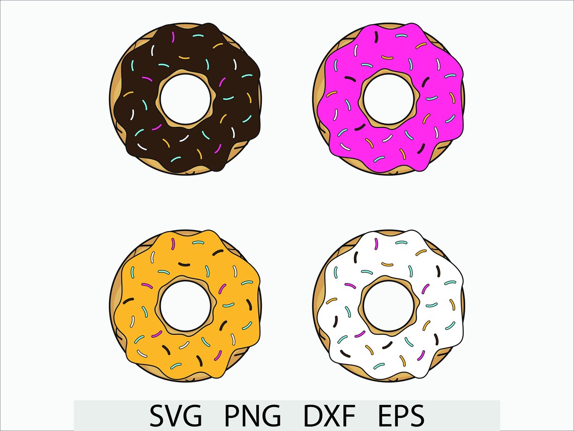 Donut Svg File/ Donuts Cut File/ Doughnut Svg/ Donut Cricut/ - Etsy