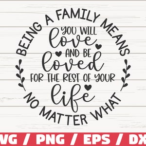 Family SVG Bundle / Cut Files / Commercial Use / Cricut / Farmhouse SVG ...