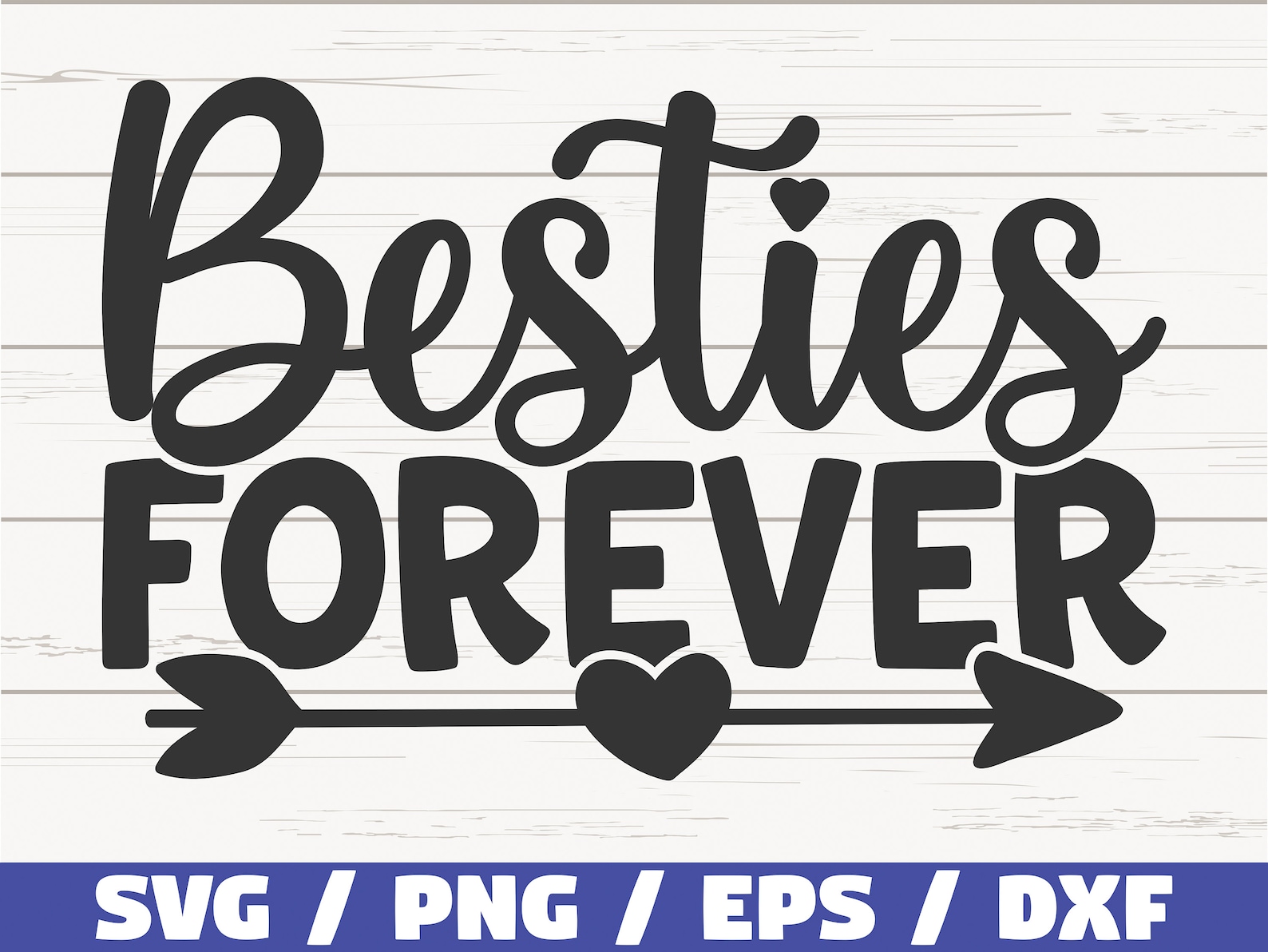 Besties Forever SVG / Cut File / Cricut / Commercial Use / Silhouette ...
