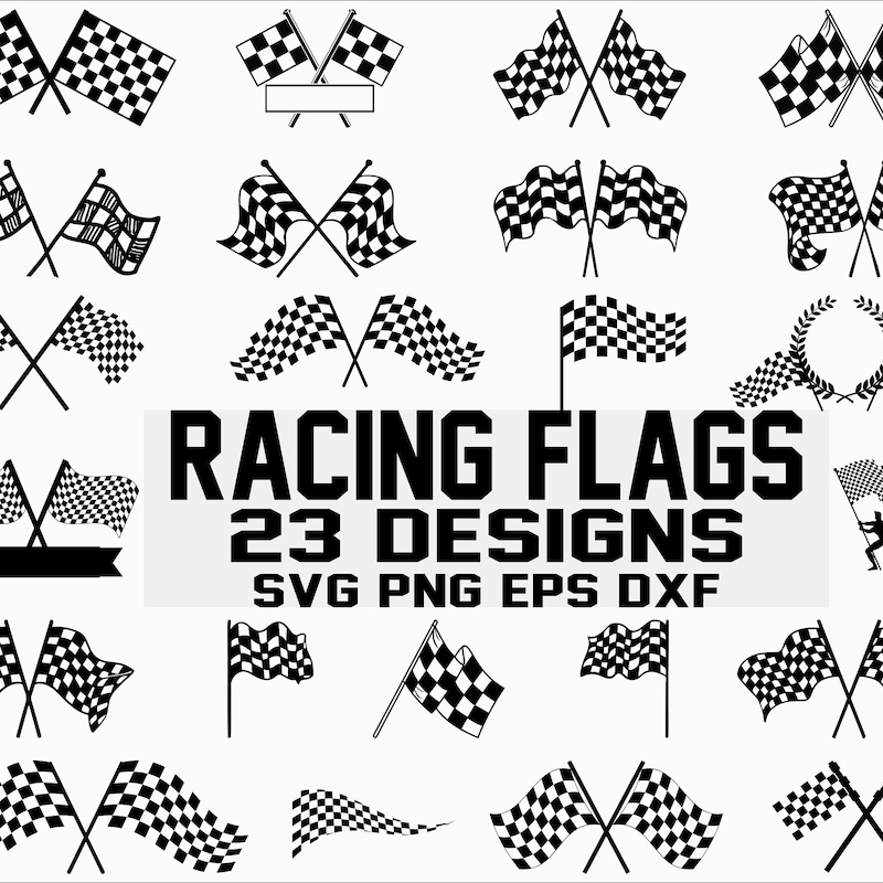 Car Racing Svg - Etsy