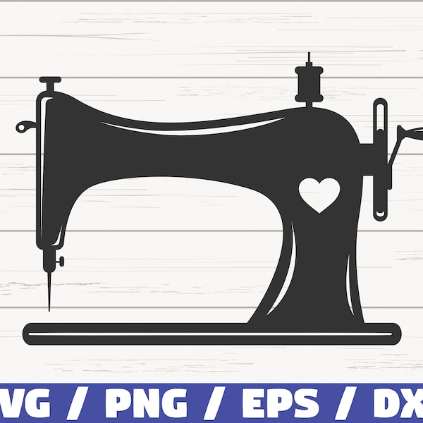 Sewing Machine Svg - Etsy