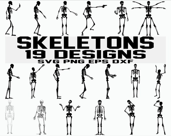 Skeleton Costume Svg File Halloween Sceleton SVG for DIY Halloween ...