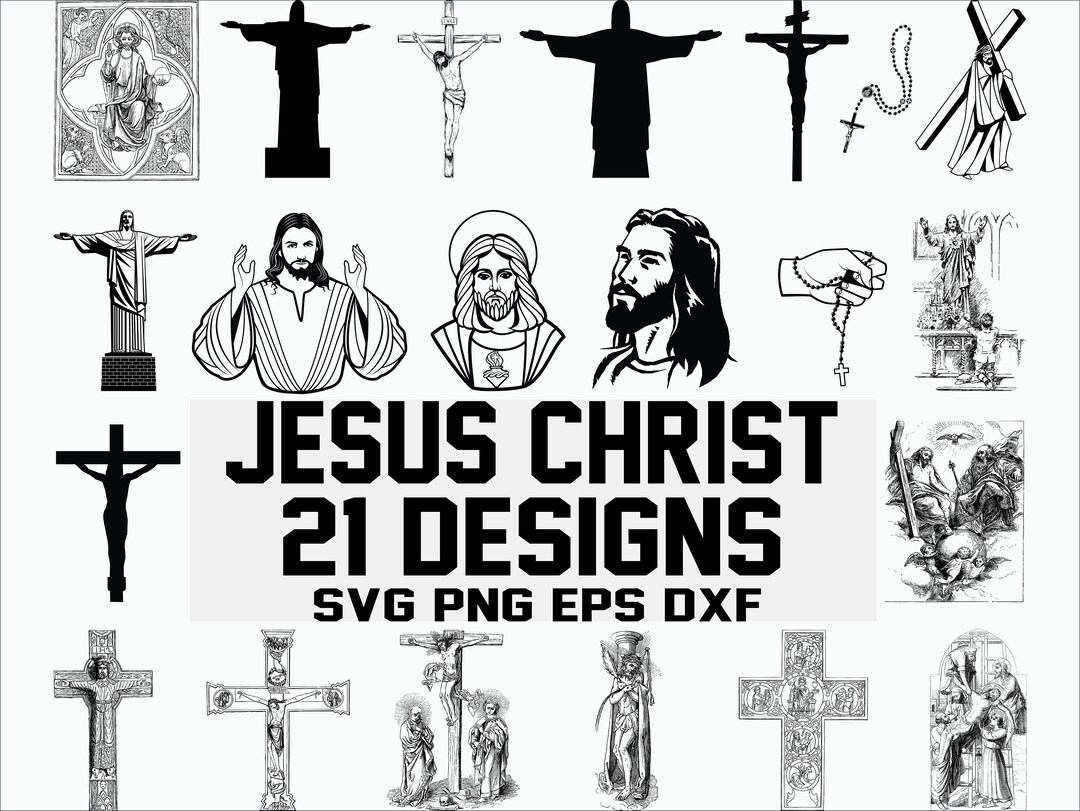 Jesus Svg/ Jesus Christ Svg/ Lord Svg/ Christian Svg/ Catholic Svg ...