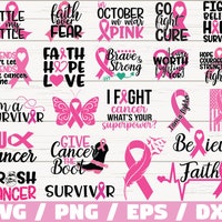 Cancer Svg - Etsy
