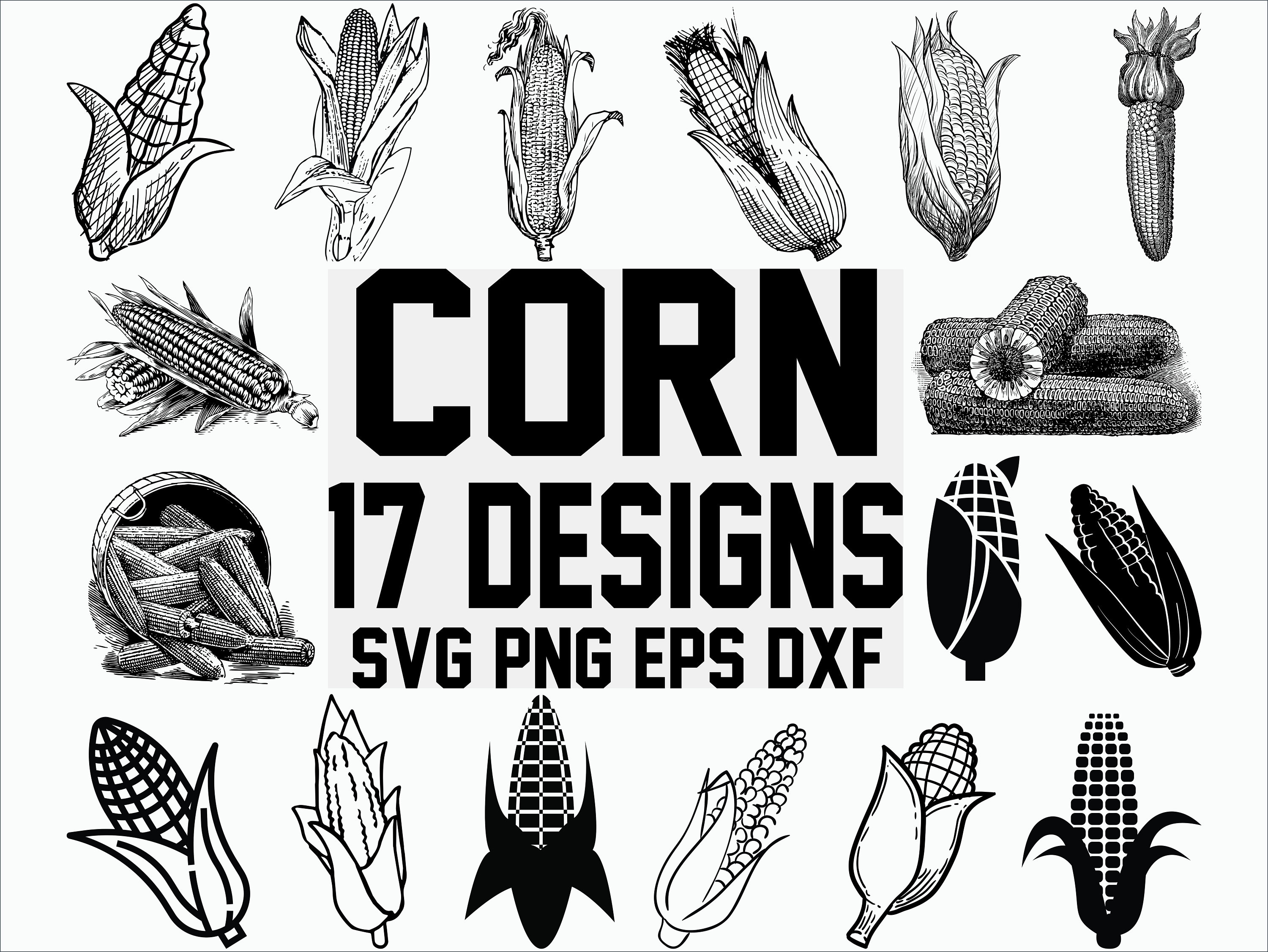 Corn Svg/ Crop Svg/ Farm Svg/ Cereal Svg/corn Clipart/ - Etsy Finland
