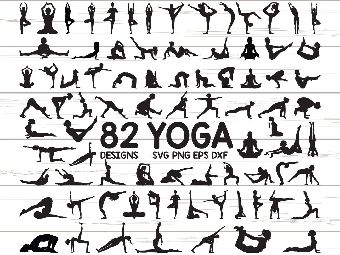 Yoga SVG/ Mediation Svg/ Practice Svg/ Yoga Pose Svg/ Fitness Svg ...