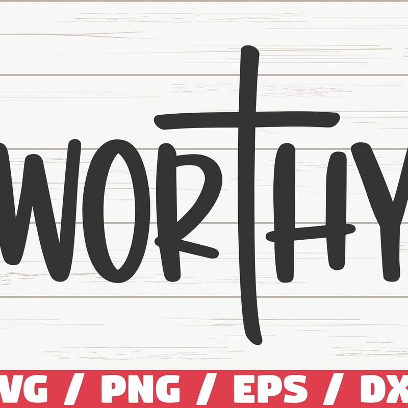I Am Worthy Print - Etsy